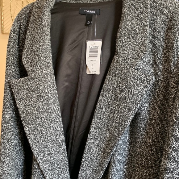 torrid | Jackets & Coats | Torrid Beautiful Tweed Jacket Fully Lined ...